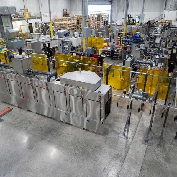 Monorail Conveyor Parts Washer - Better Engineering